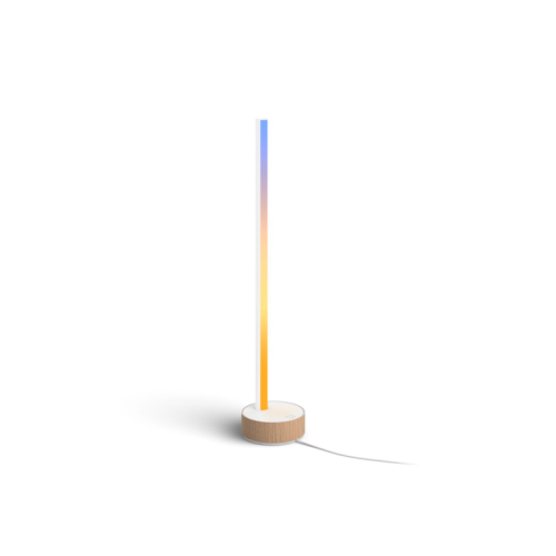 8719514433465 Gradientowa lampa stołowa Signe PHILIPS HUE NOWOŚĆ OAK ...
